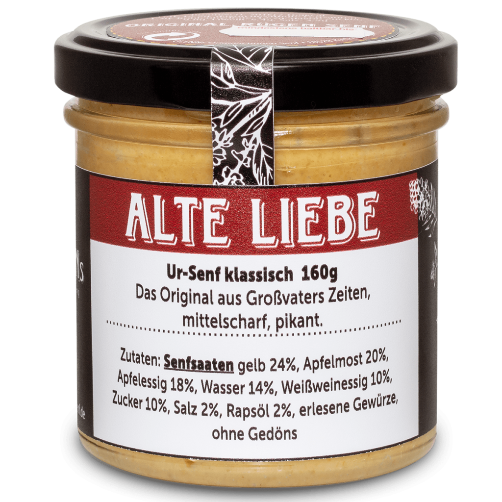 Original Rügen Senf "Fruchtige Frieda" 160g | Glenn's Senf ...