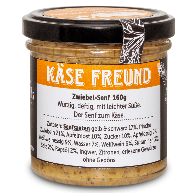 Original Rügen Senf "Fruchtige Frieda" 160g | Glenn's Senf ...